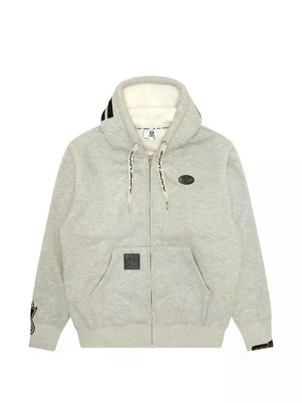 AAPE BY *A BATHING APE Moonface Logo-patch Hoodie