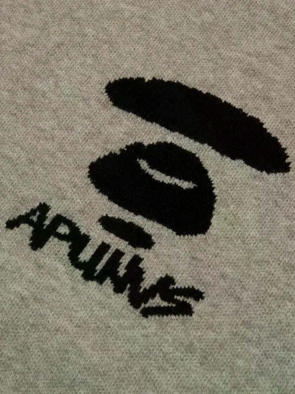 AAPE BY *A BATHING APE Moonface Logo Sweater