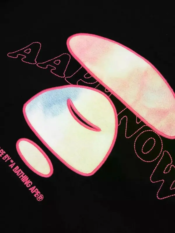 AAPE BY *A BATHING APE Moonface-embroidery Hoodie