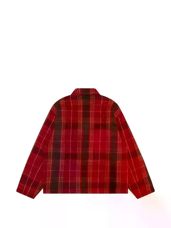 AAPE BY *A BATHING APE Check-pattern Overshirt