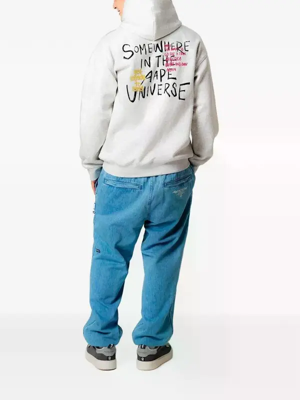 AAPE BY *A BATHING APE Aapeunvs Moonface Hoodie