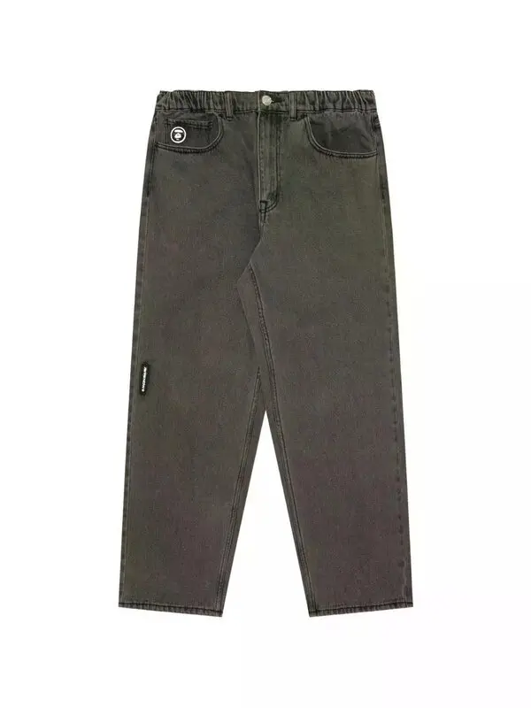AAPE BY *A BATHING APE Relaxed Fit Jeans With Logo Detail