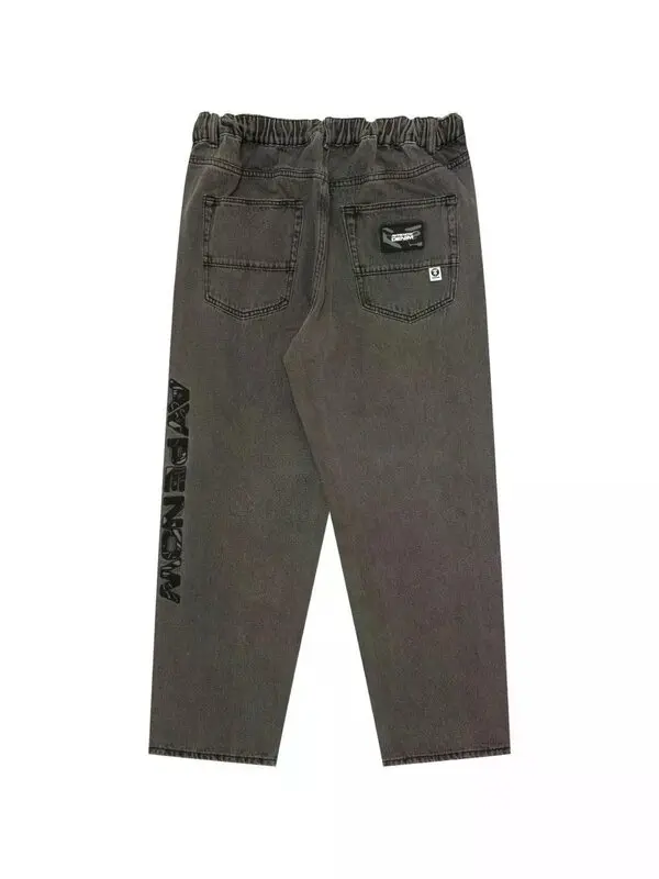 AAPE BY *A BATHING APE Relaxed Fit Jeans With Logo Detail