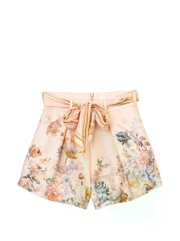 Zimmermann Valiant Tuck Shorts