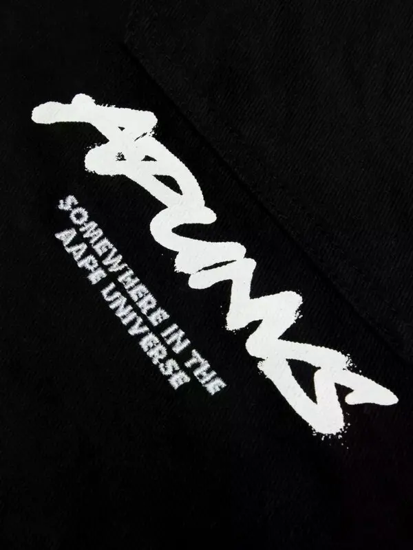 AAPE BY *A BATHING APE Moonface Hooded Shirt