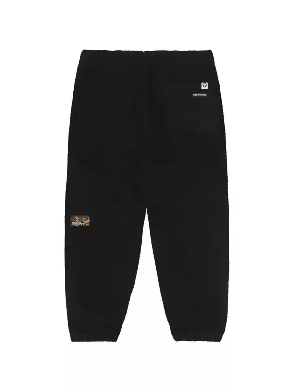 AAPE BY *A BATHING APE Moonface Patch Fleece Track Pants