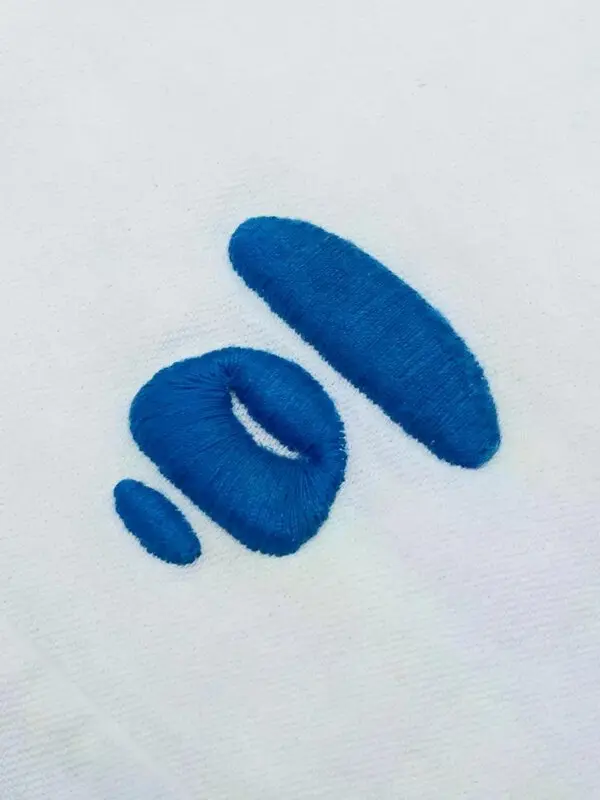 AAPE BY *A BATHING APE Tie-dye Embroidered Shirt