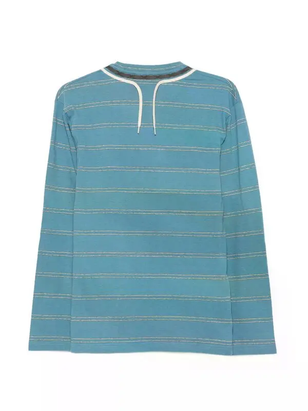 CRAIG GREEN Trek Lace Stripe-print T-shirt