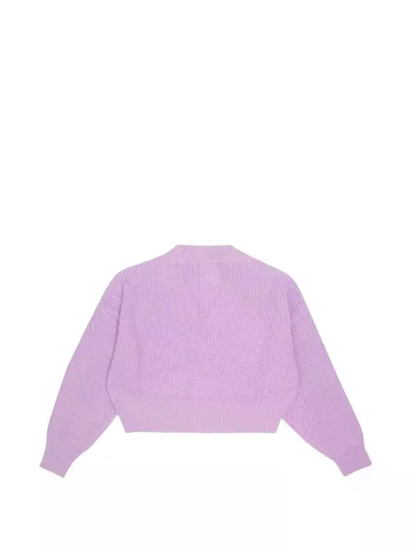 AAPE BY *A BATHING APE Logo-patch Cropped Cardigan