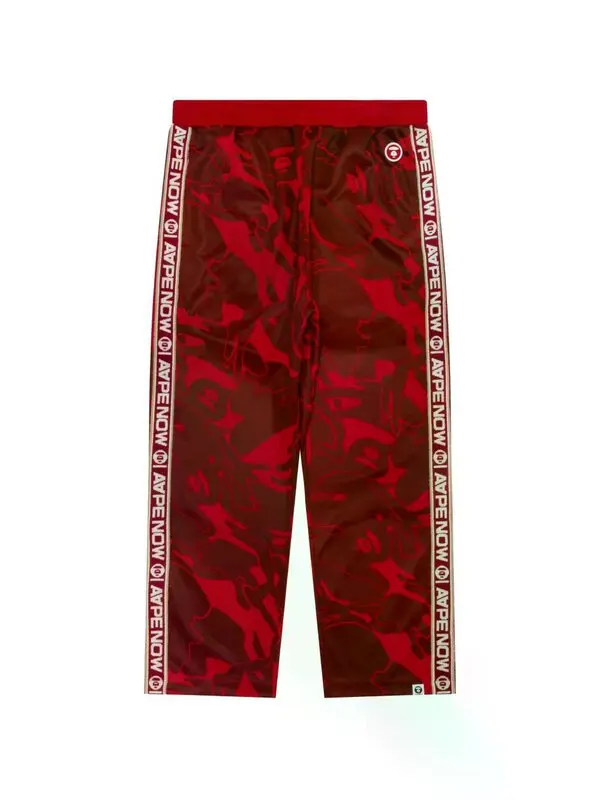 AAPE BY *A BATHING APE Moonface-patch Track Pants