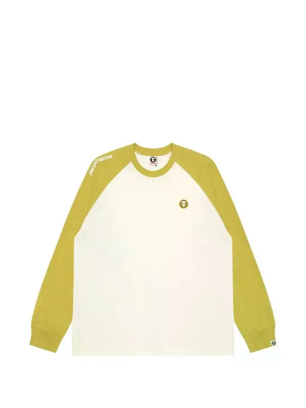 AAPE BY *A BATHING APE Aapenow Moonface Raglan T-shirt