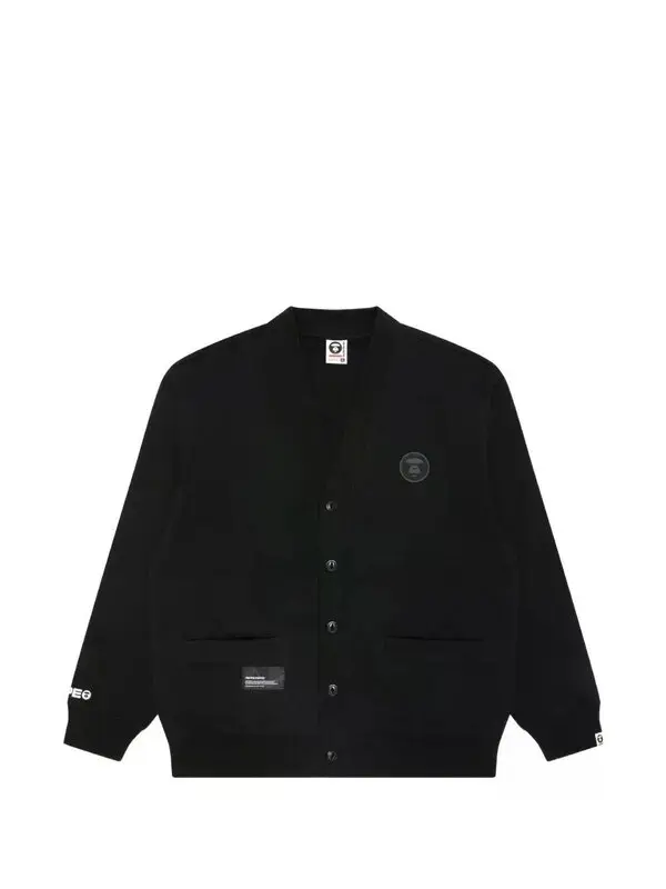 AAPE BY *A BATHING APE Moonface Patch Cardigan