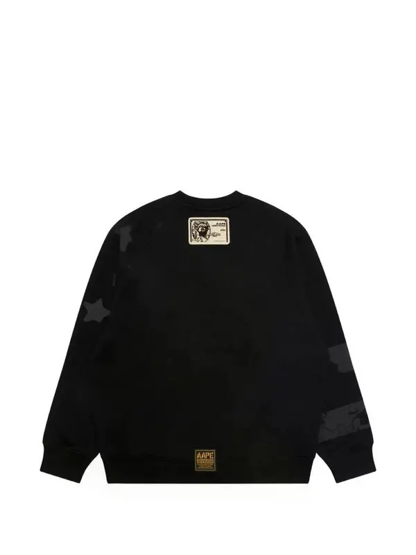 AAPE BY *A BATHING APE Aapeunvs Embroidered Sweatshirt