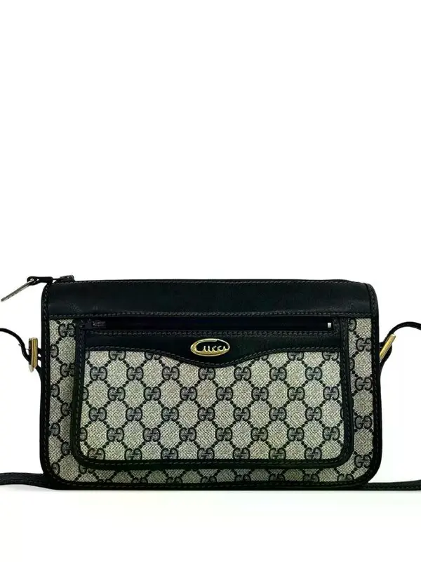 Gucci Gg Supreme Monogram Crossbody Bag - Neutrals