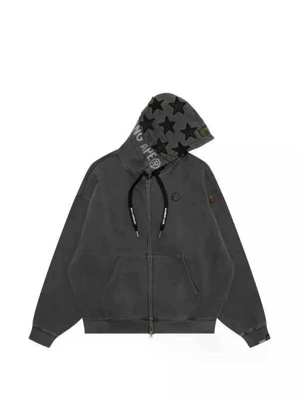 AAPE BY *A BATHING APE Moonface Star Zip-up Hoodie