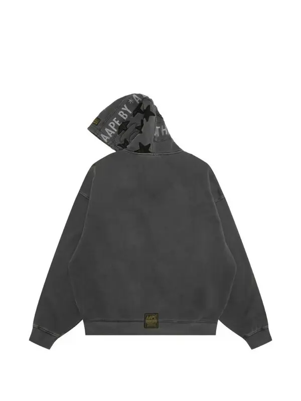 AAPE BY *A BATHING APE Moonface Star Zip-up Hoodie