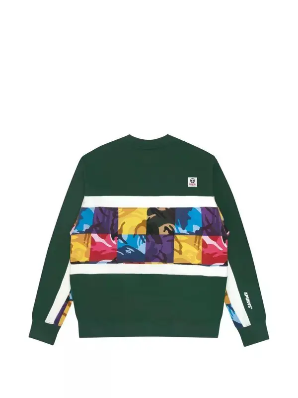 AAPE BY *A BATHING APE Logo-embroidered Sweatshirt
