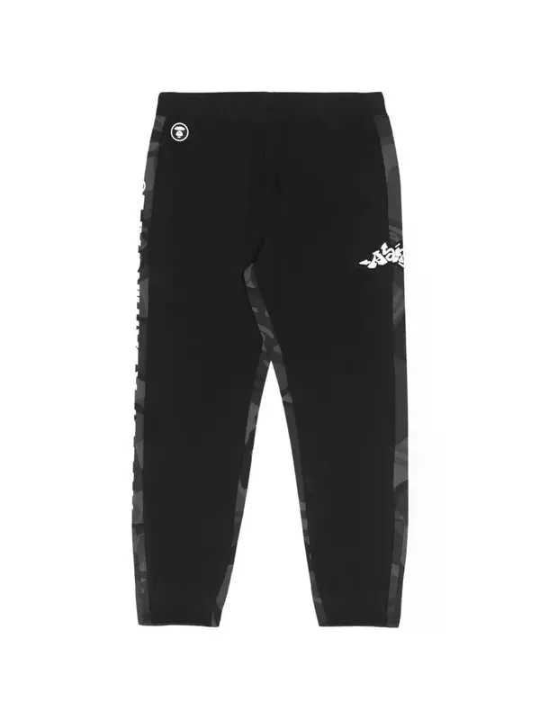 AAPE BY *A BATHING APE Moonface Camouflage-print Panelled Track Pants