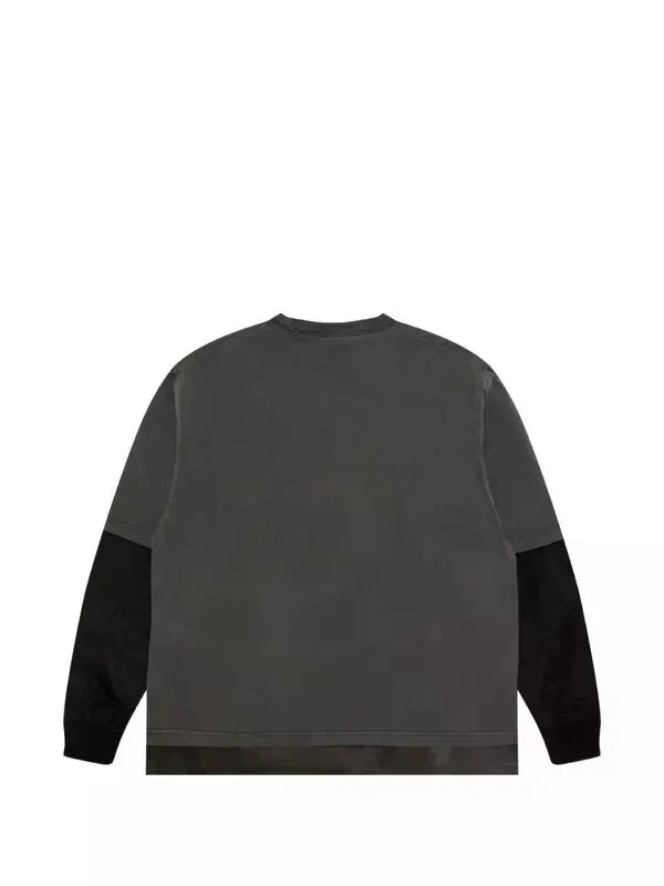 AAPE BY *A BATHING APE Moonface-patch Long-sleeve T-shirt