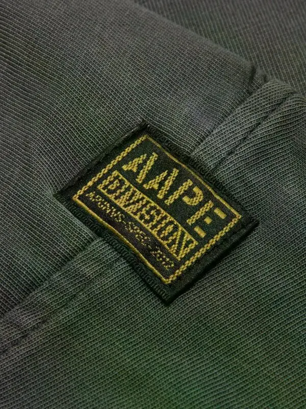 AAPE BY *A BATHING APE Moonface-patch Long-sleeve T-shirt