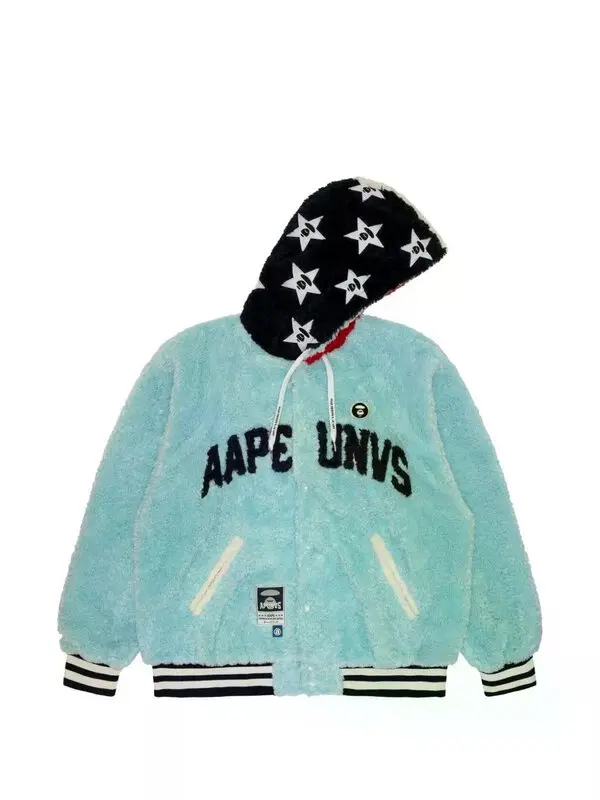 AAPE BY *A BATHING APE Moonface Hooded Bomber Jacket