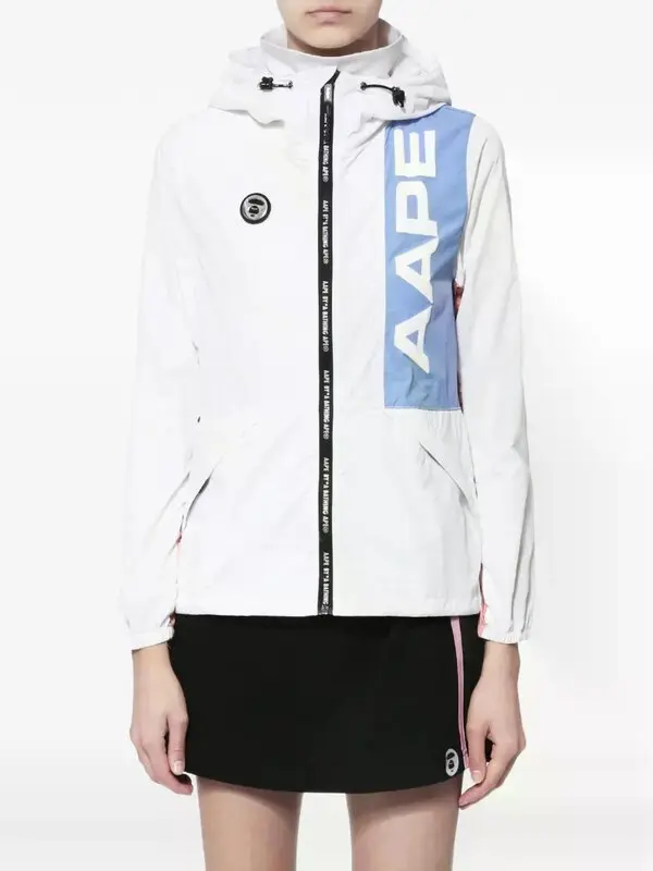 AAPE BY *A BATHING APE Paneled Hooded Jacket