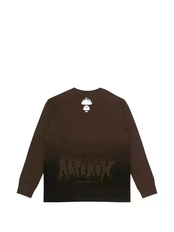 AAPE BY *A BATHING APE Moonface Camo-print T-shirt