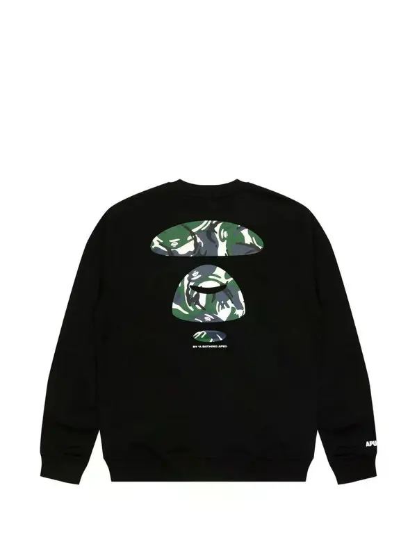 AAPE BY *A BATHING APE Crew-neck Sweatshirt