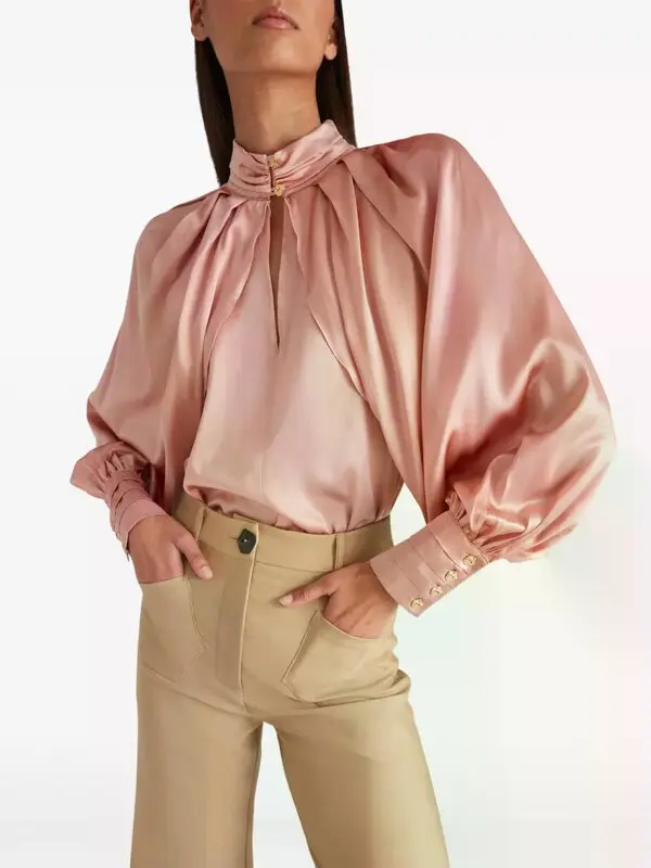 VIOLANTE NESSI Francis Flared Trousers - Neutrals