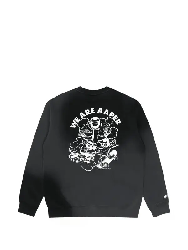 AAPE BY *A BATHING APE Graphic Sweatshirt