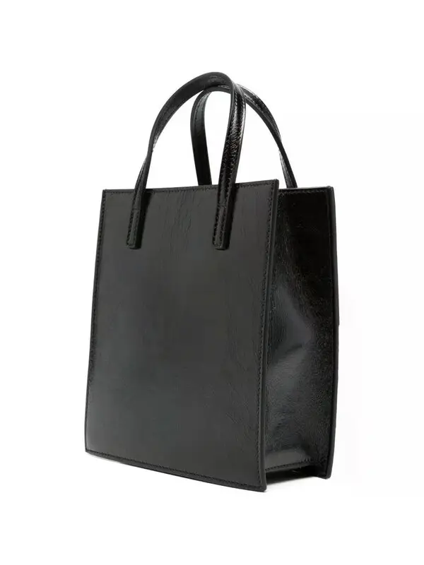 HIDESINS Logo-print Leather Tote Bag