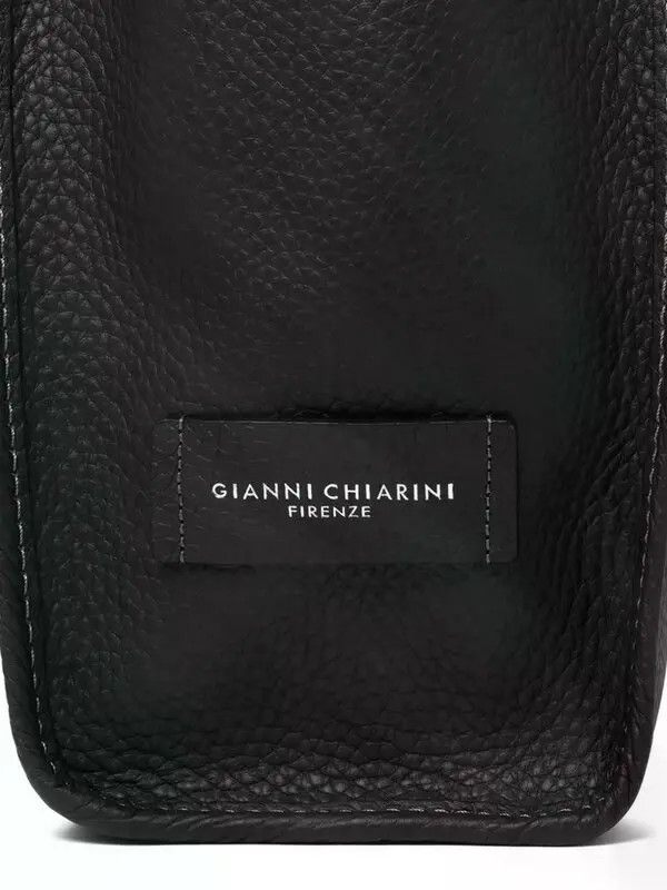 MARCELLA CLUB Large Knotted Leather Tote Bag