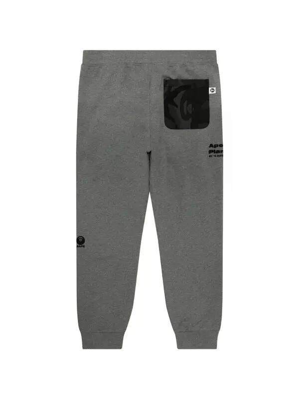 AAPE BY *A BATHING APE Logo-embroidery Track Pants