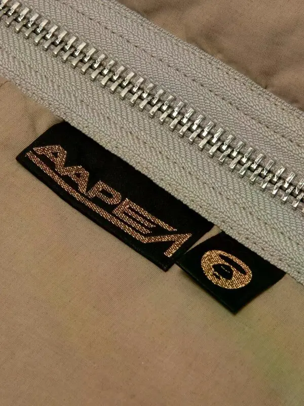 AAPE BY *A BATHING APE Moonface Logo Puffer Jacket