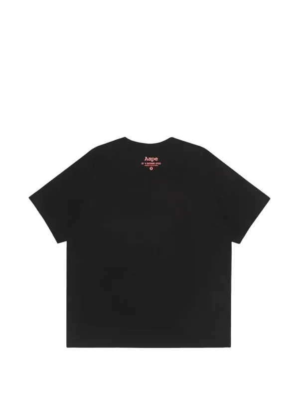 AAPE BY *A BATHING APE Moonface-print T-shirt