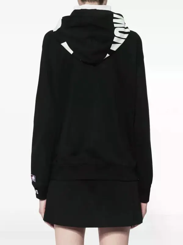 AAPE BY *A BATHING APE Logo-patch Zip-up Hoodie