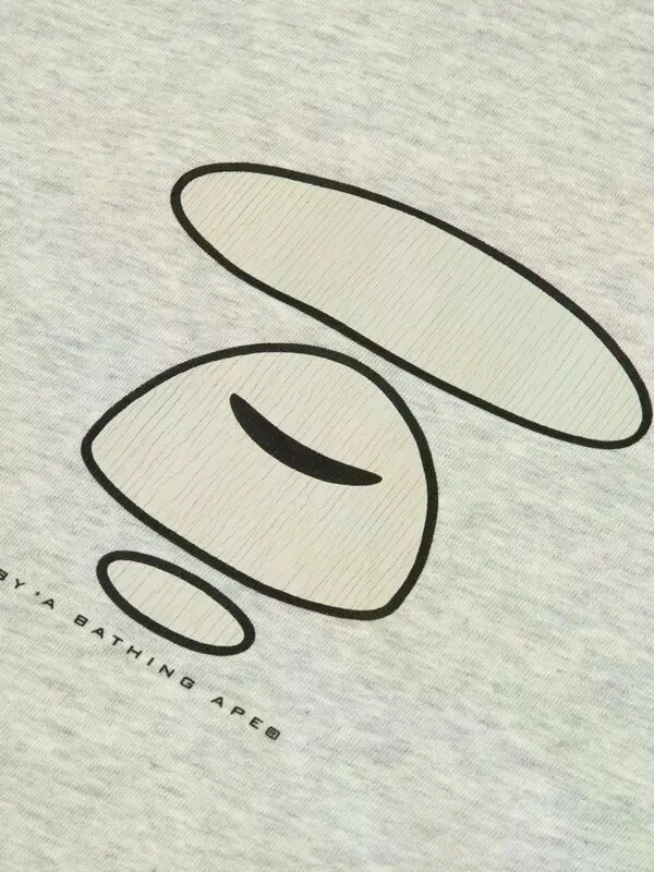 AAPE BY *A BATHING APE Moonface-print T-shirt