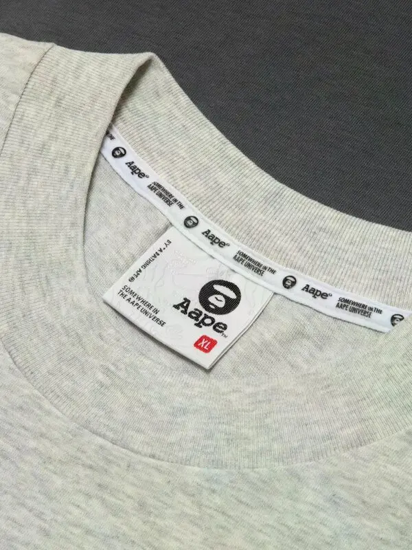AAPE BY *A BATHING APE Moonface-print T-shirt