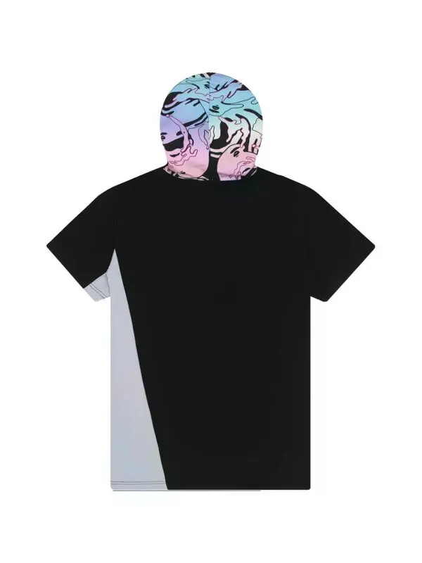 AAPE BY *A BATHING APE Camouflage-print Hooded Mini Dress