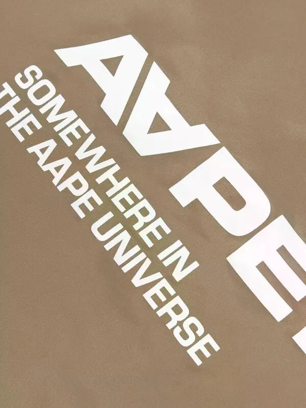 AAPE BY *A BATHING APE Moonface Logo-print Bomber Jacket