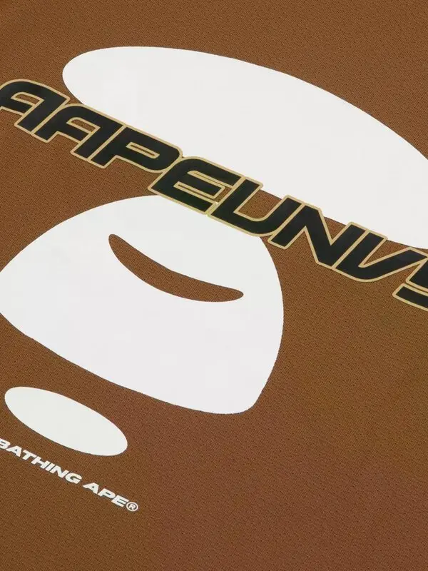 AAPE BY *A BATHING APE Moonface Camouflage-panel Tank Top