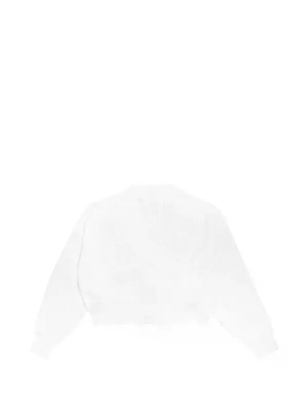 AAPE BY *A BATHING APE Logo-patch Cropped Cardigan