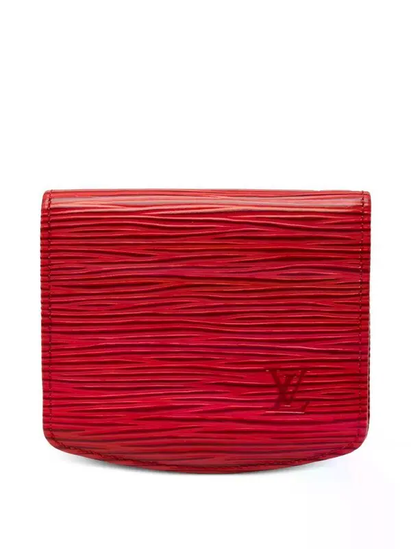 LOUIS VUITTON 1993 Epi Coin Pouch - Red