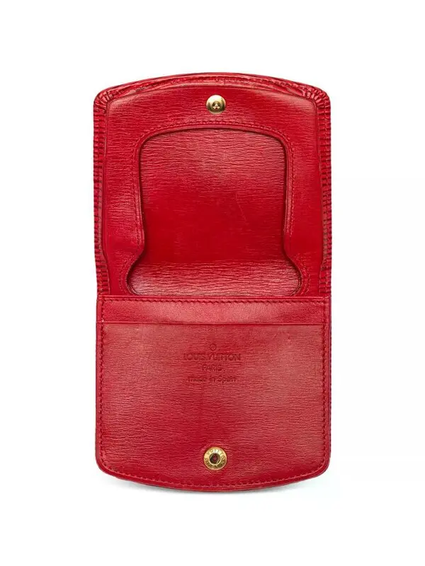 LOUIS VUITTON 1993 Epi Coin Pouch - Red