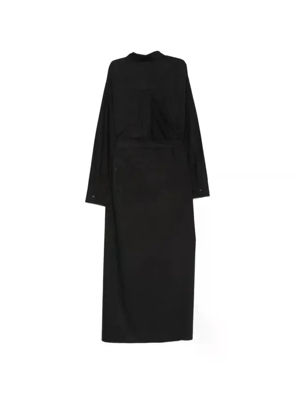 Essentiel Antwerp Oversized Belted Midi Shirt Dress