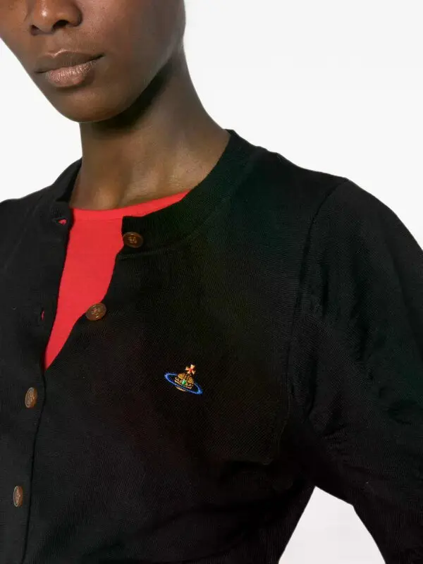 VIVIENNE WESTWOOD Orb-embroidered Wool Sweater