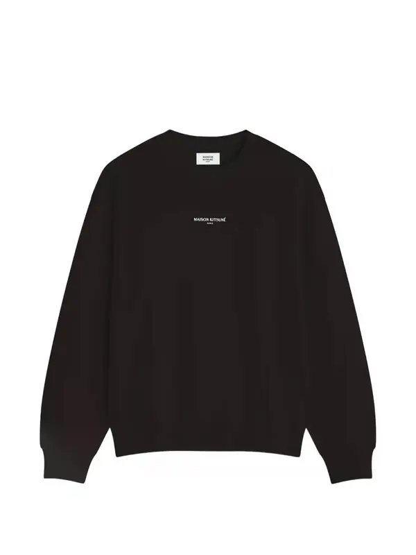 Maison Kitsuné Logo-print Cotton Sweatshirt