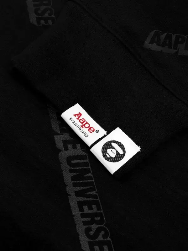 AAPE BY *A BATHING APE Logo-print Hoodie