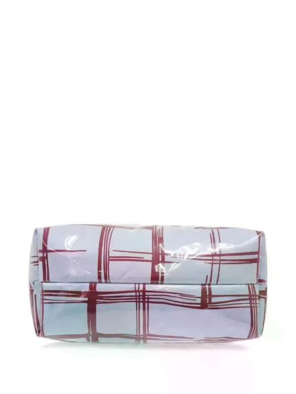 Marni 2010-2026 Printed Polyester Padded Tote Bag - Blue