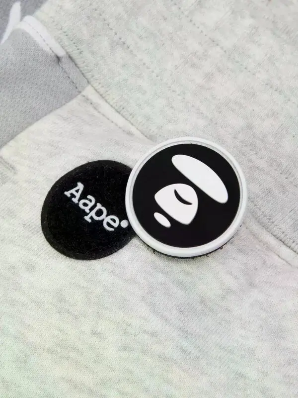 AAPE BY *A BATHING APE Moonface Patch Camouflage Track Pants